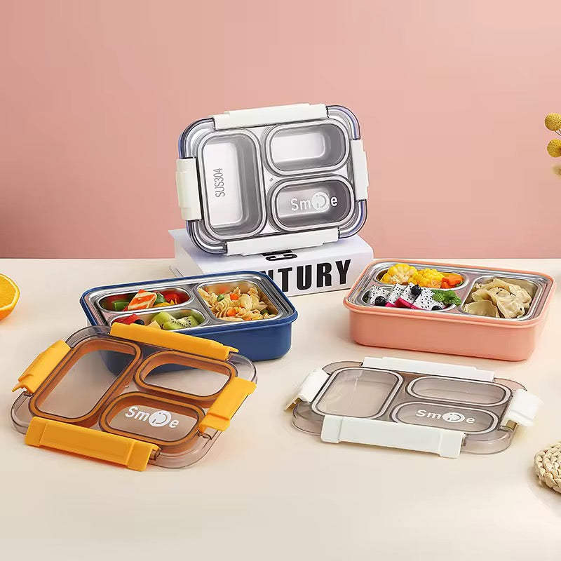 FRESH BUFFET BENTO BOX [ Stainless steel ] – Tinyindia